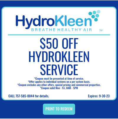 HydroKleen A/C Cleaning Service in VA | Discounts & Specials